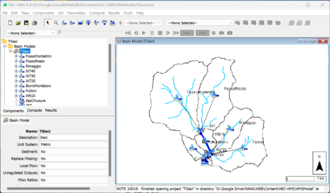Hydrologic and hydraulic modelling. HEC-HMS, HEC-RAS, SWMM - manaconsult.eu