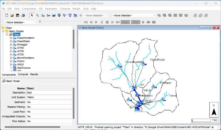 Hydrologic and hydraulic modelling. HEC-HMS, HEC-RAS, SWMM - manaconsult.eu